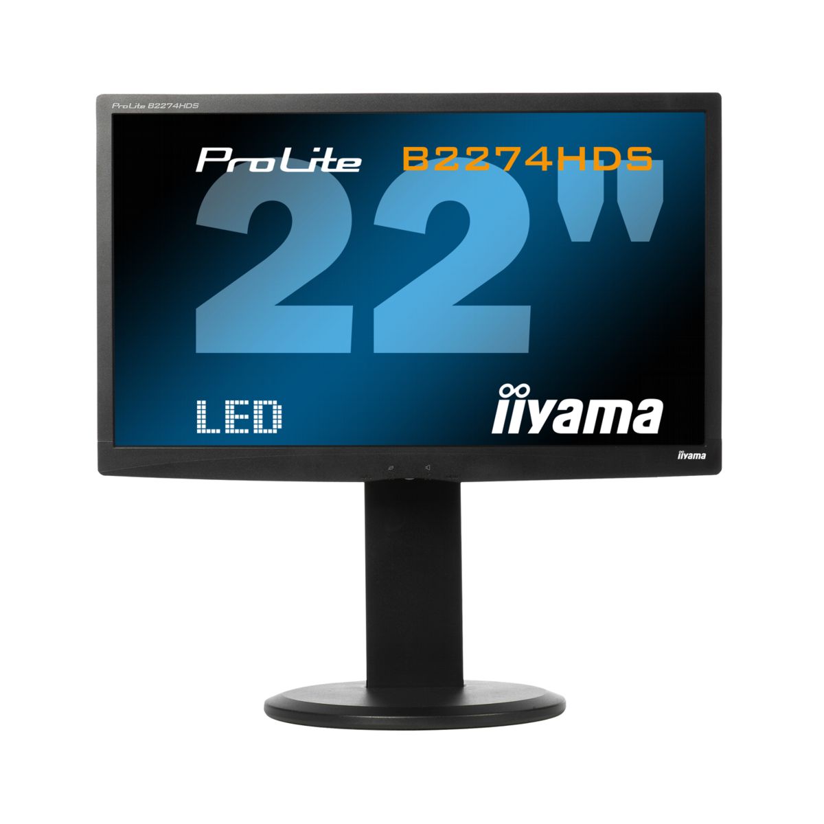 iiyama ProLite B2274HDS-2 22" 1920 x 1080 Full HD VGA HDMI Monitor Ref ...
